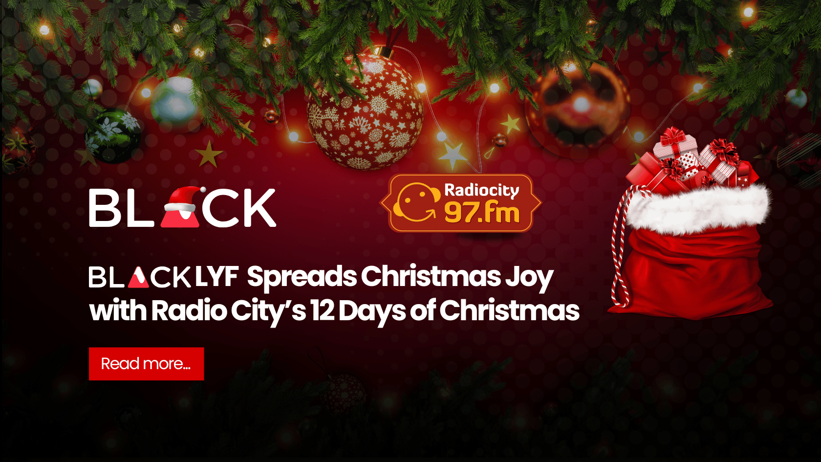 BLACKLYF Spreads Christmas Joy with Radio City’s 12 Days of Christmas